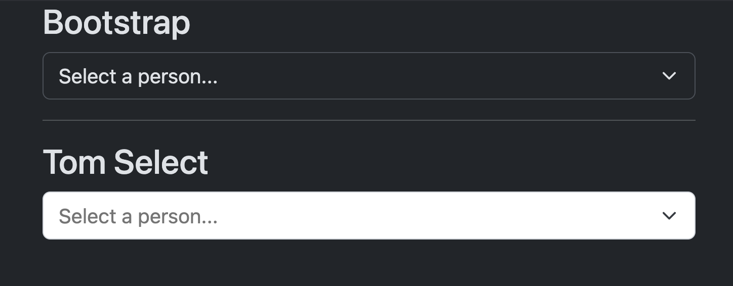 Bootstrap theme doesn't respect Bootstrap color schema · Issue #634 · orchidjs/tom-select · GitHub