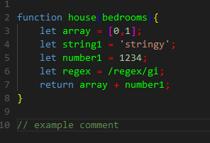 Terrible JavaScript syntax highlighting · Issue #227 · freeCodeCamp ...