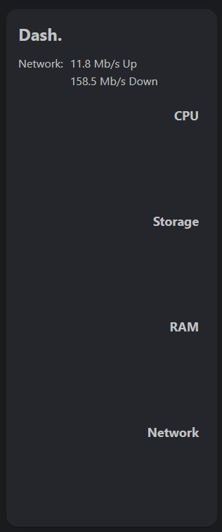 dashdot (dash.) module not displaying anything · Issue #375 · ajnart/homarr · GitHub