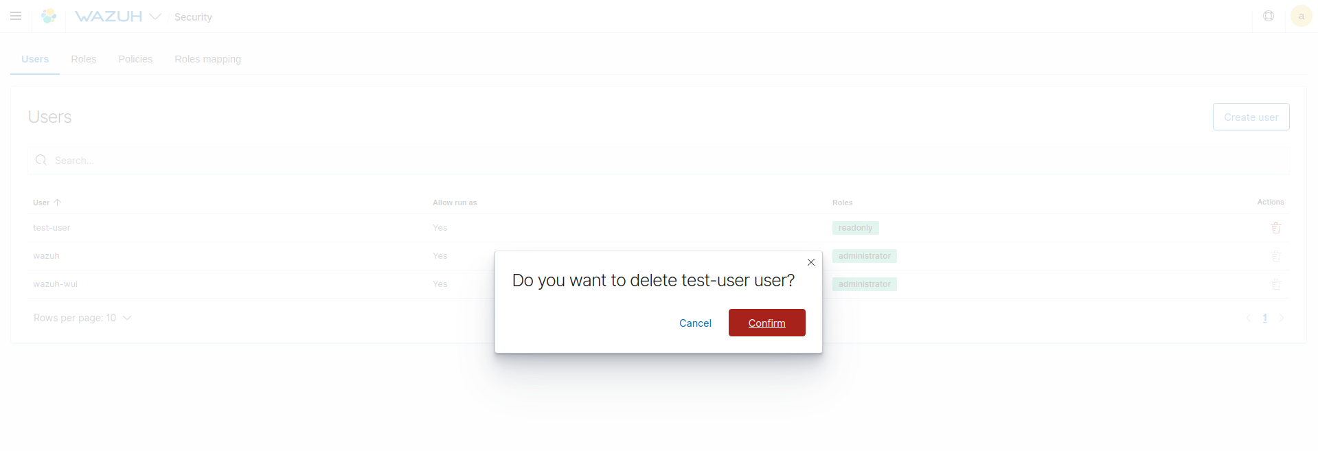 Rbac Improve The Users Crud And User Mapping · Issue 2595 · Wazuhwazuh Dashboard Plugins
