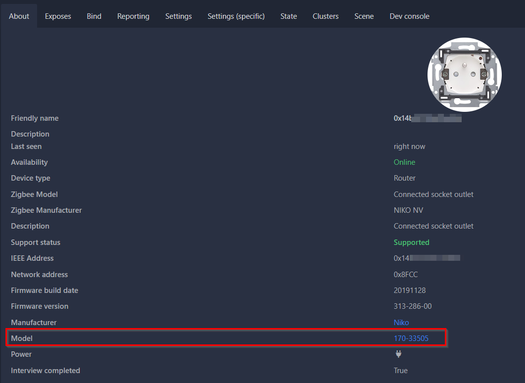 [new Device Support] Niko Socket Outlet 170 34605 · Issue 12941 · Koenkk Zigbee2mqtt · Github