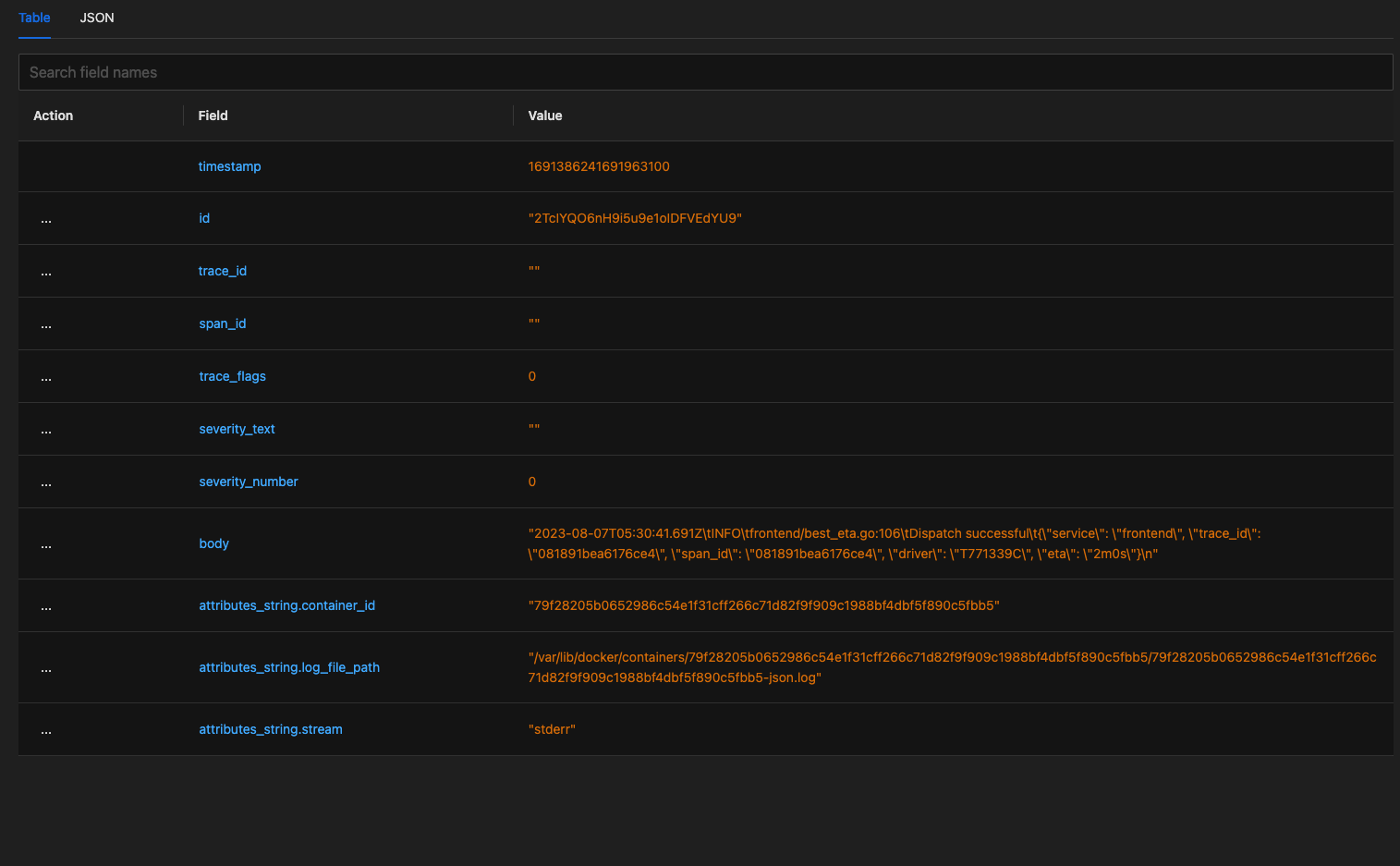 UI/UX: Better log detail page. · Issue #3276 · SigNoz/signoz · GitHub