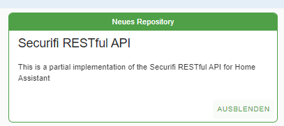 display hidden repositories · Issue #2906 · hacs/integration · GitHub