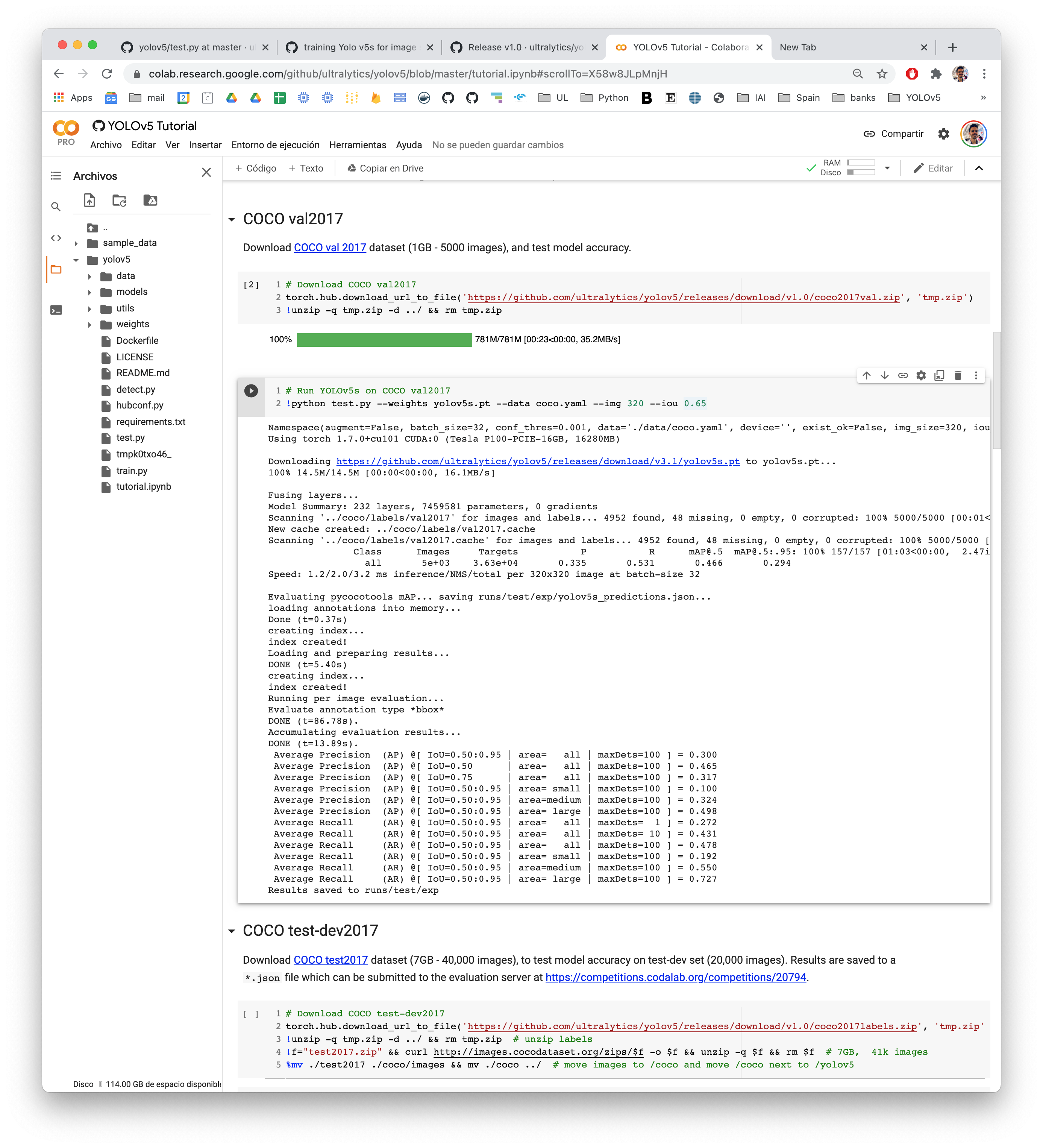 training Yolo v5s for image size 320 give low mAP · Issue #1586 · ultralytics/yolov5 · GitHub