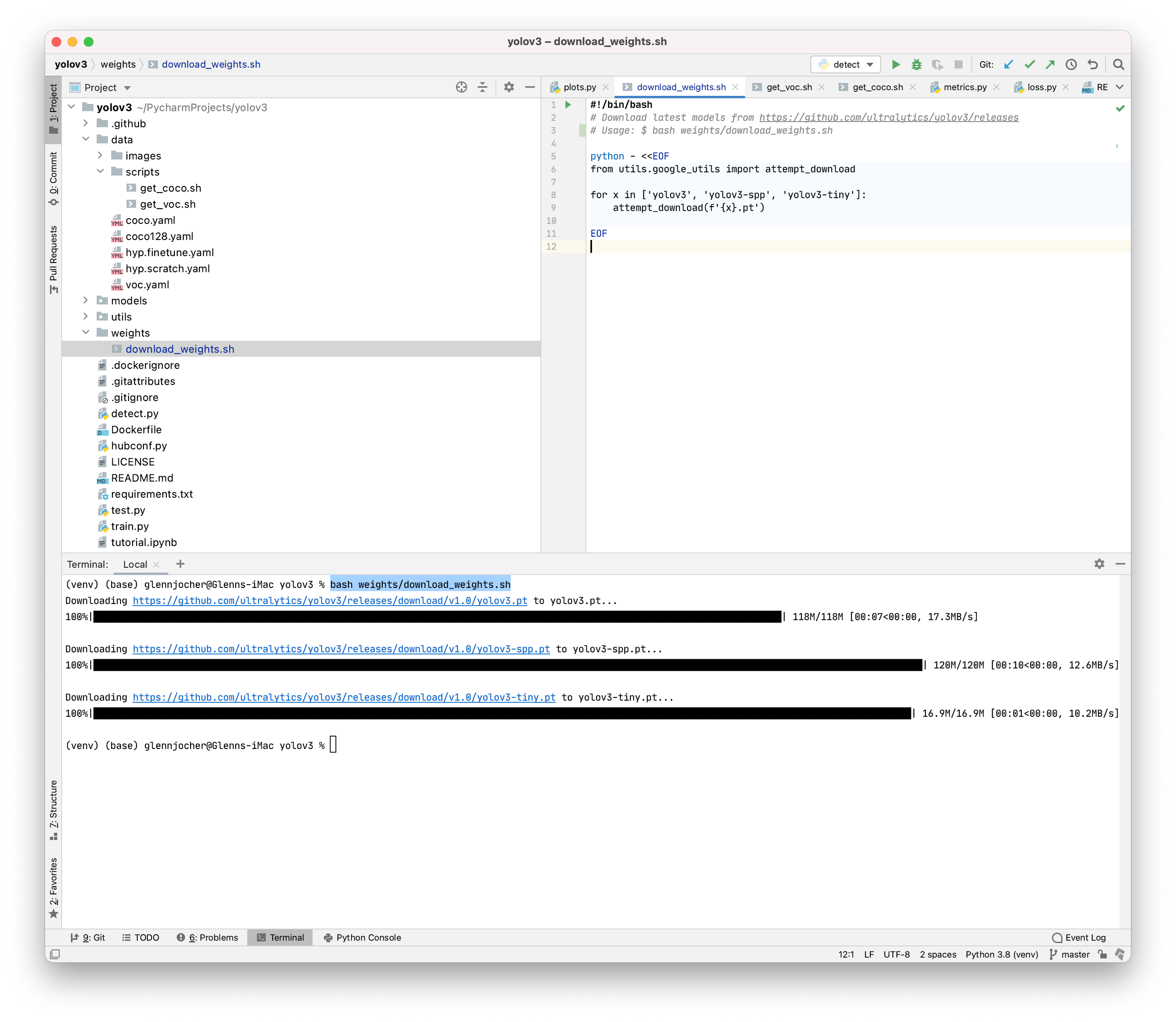 Cannot load yolov3-tiny.pt · Issue #1590 · ultralytics/yolov3 · GitHub