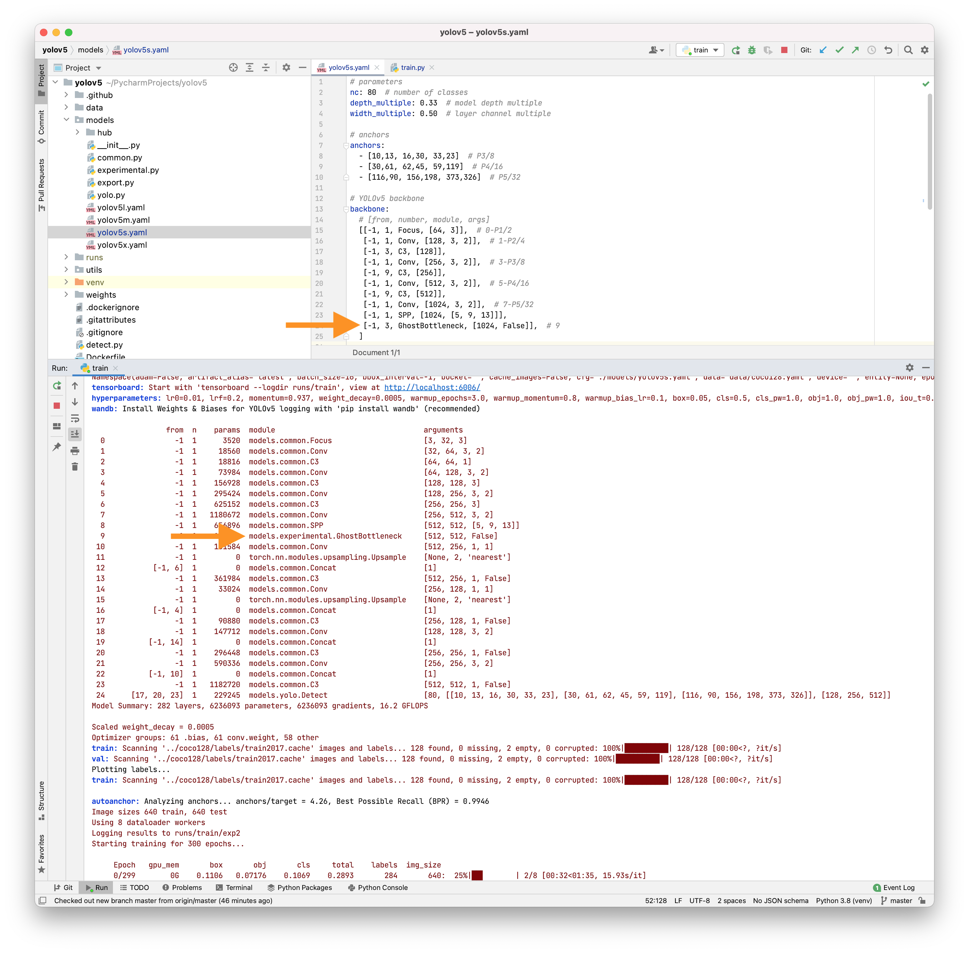 GhostConvBottleneck shape mismatch issue · Issue #2905 · ultralytics/yolov5 · GitHub