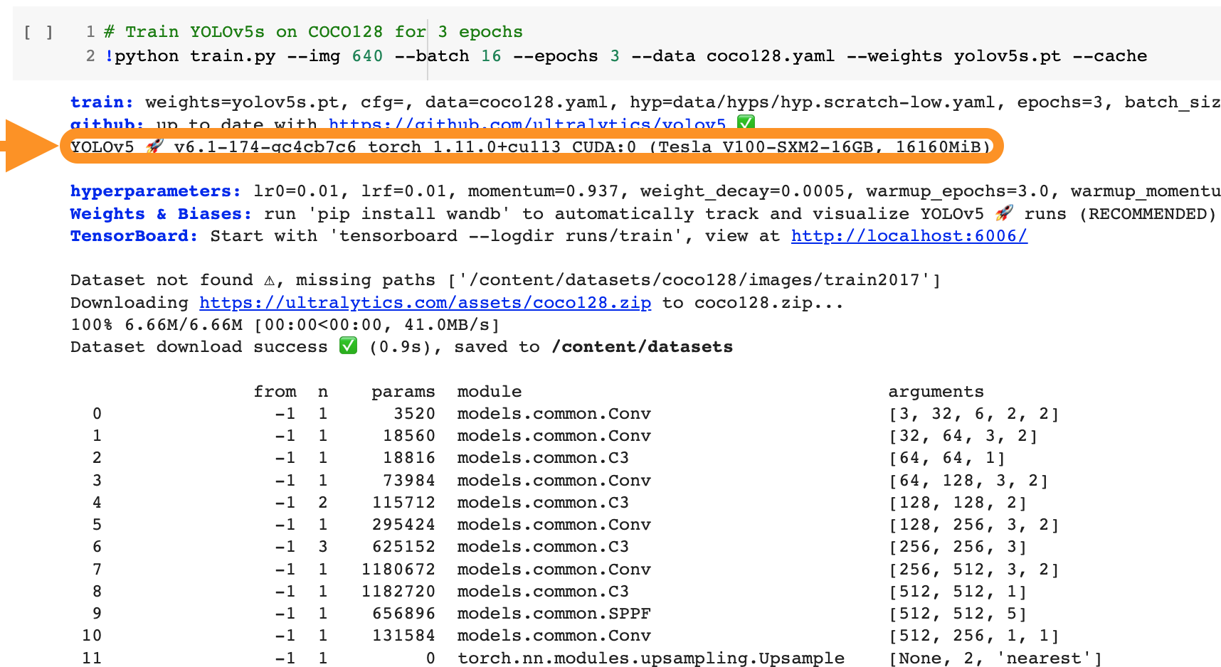How to tell if YOLOv5 is utilizing my GPU when training? · Issue #8247 · ultralytics/yolov5 · GitHub