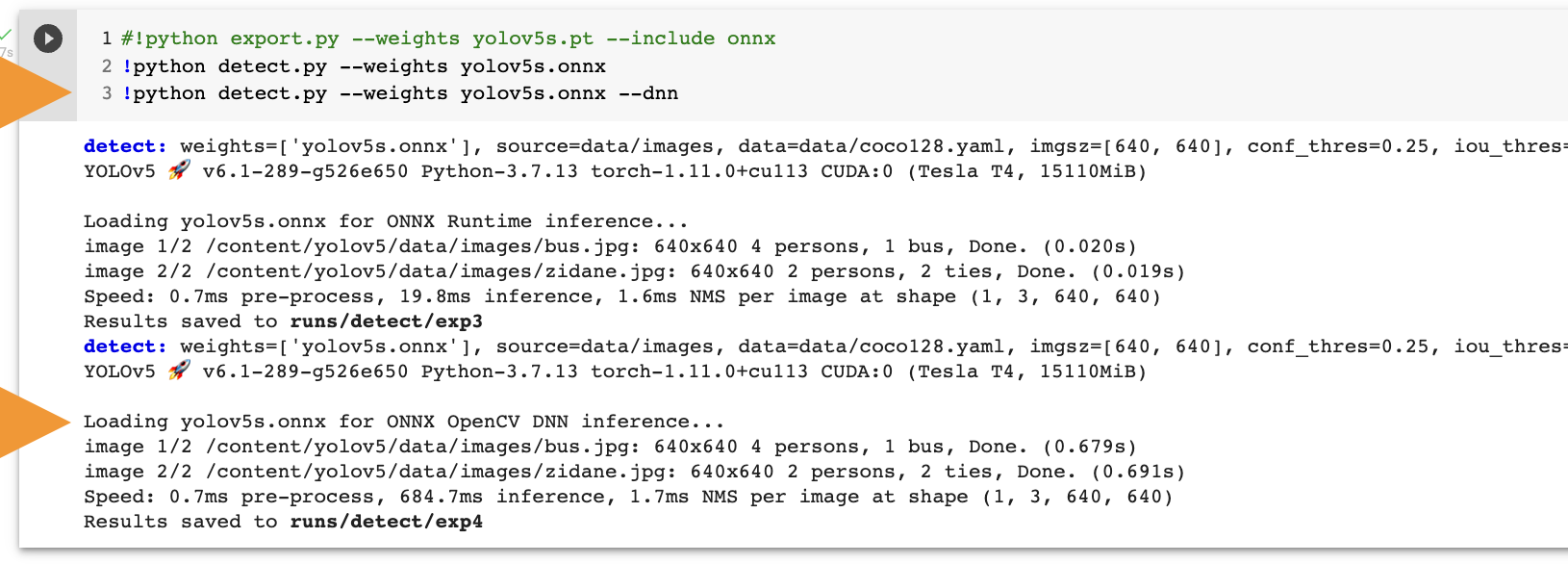 Trying to run this --> "net = cv2.dnn.readNetFromDarknet(modelConfiguration, modelWeights)" #I ...