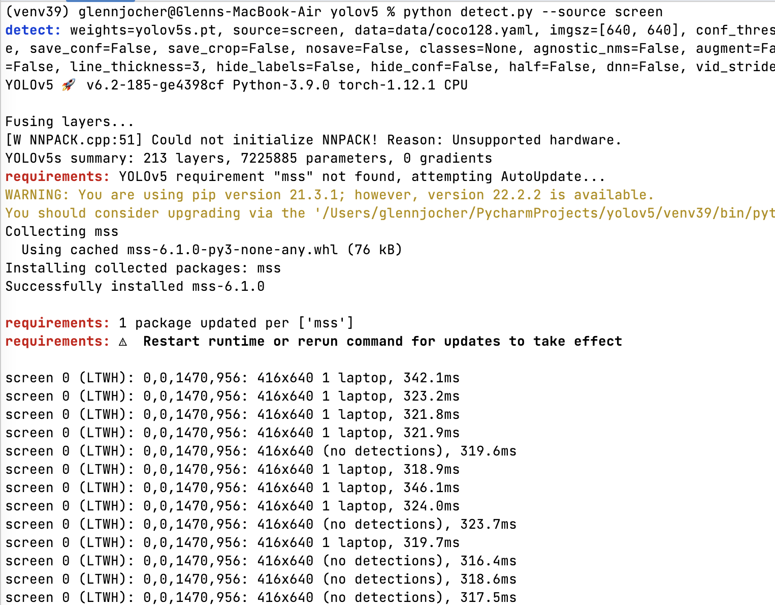 TypeError: object of type 'LoadScreenshots' has no len() · Issue #9703 ...
