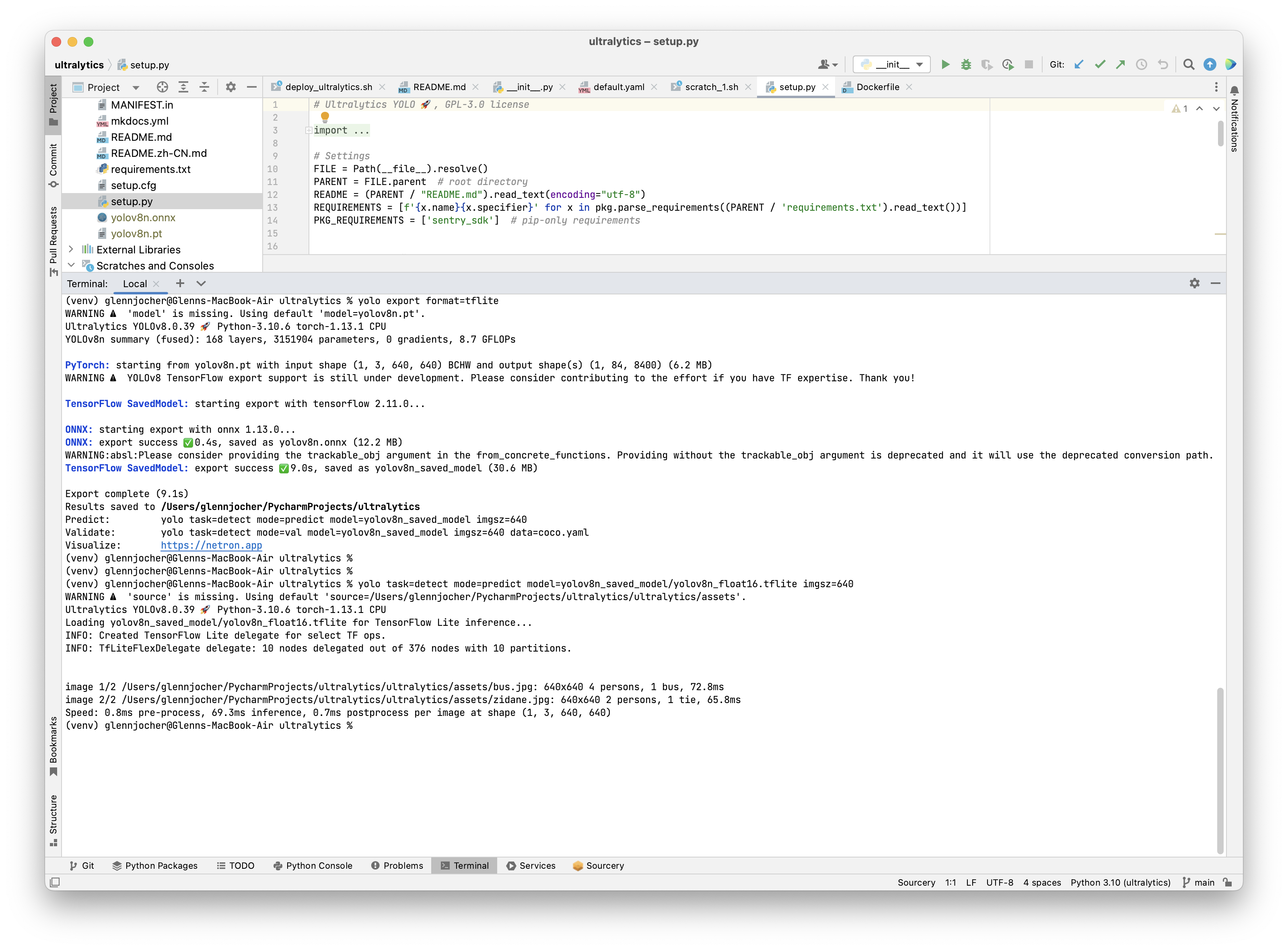 tflite has problem in the bounding boxes · Issue #992 · ultralytics/ultralytics · GitHub