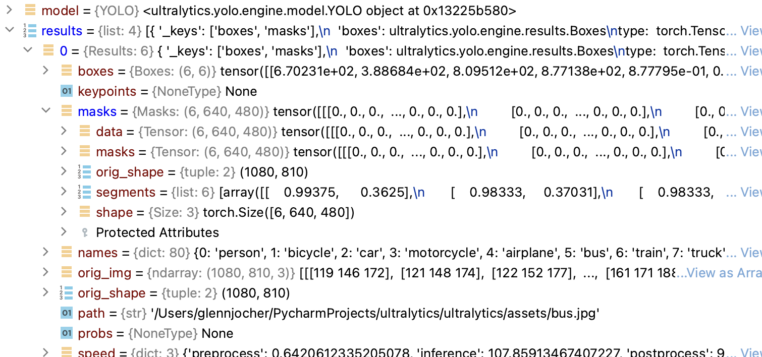 How to get the masks for segmentation and visualized the segmented part only in a new image ...