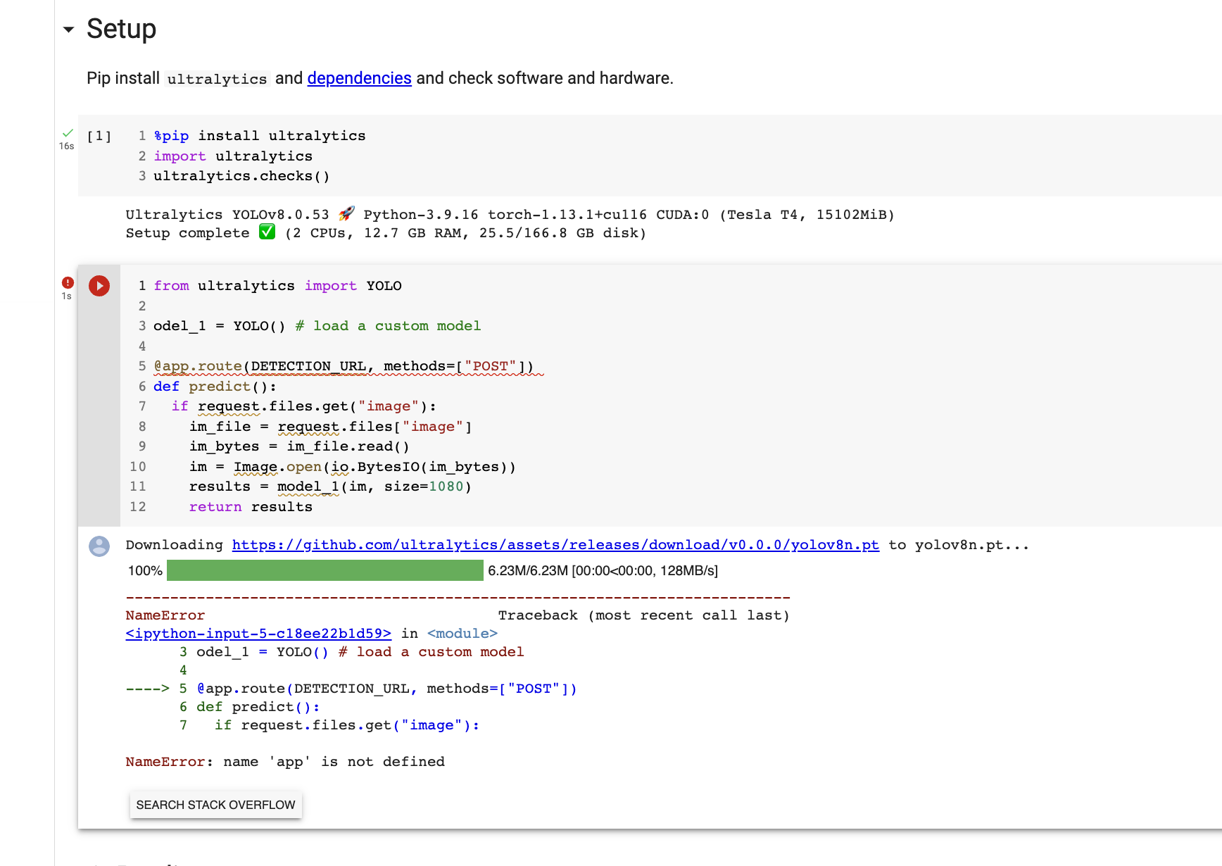 AttributeError: 'Profile' object has no attribute 'dt' · Issue #1382 · ultralytics/ultralytics ...
