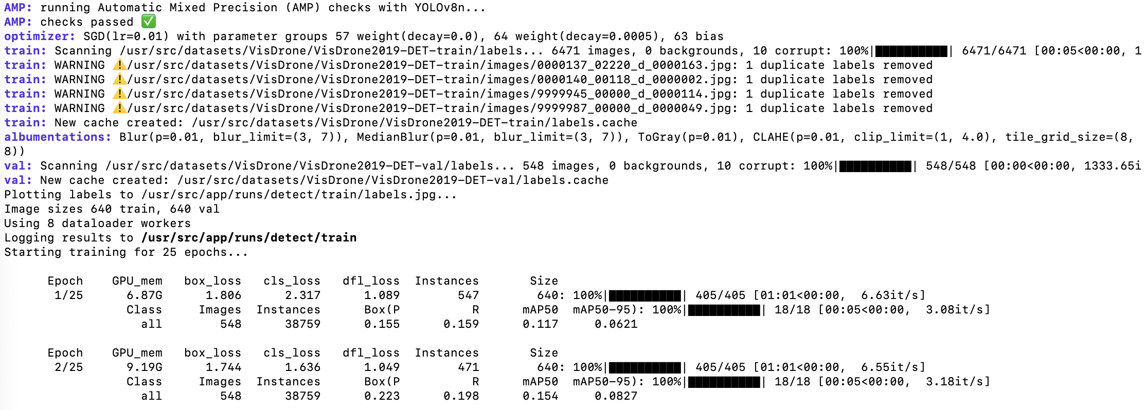 HYPERPARAMETERS FOR TRAINING YOLOV8 ON VISDRONE DATASET · ultralytics · Discussion #1594 · GitHub