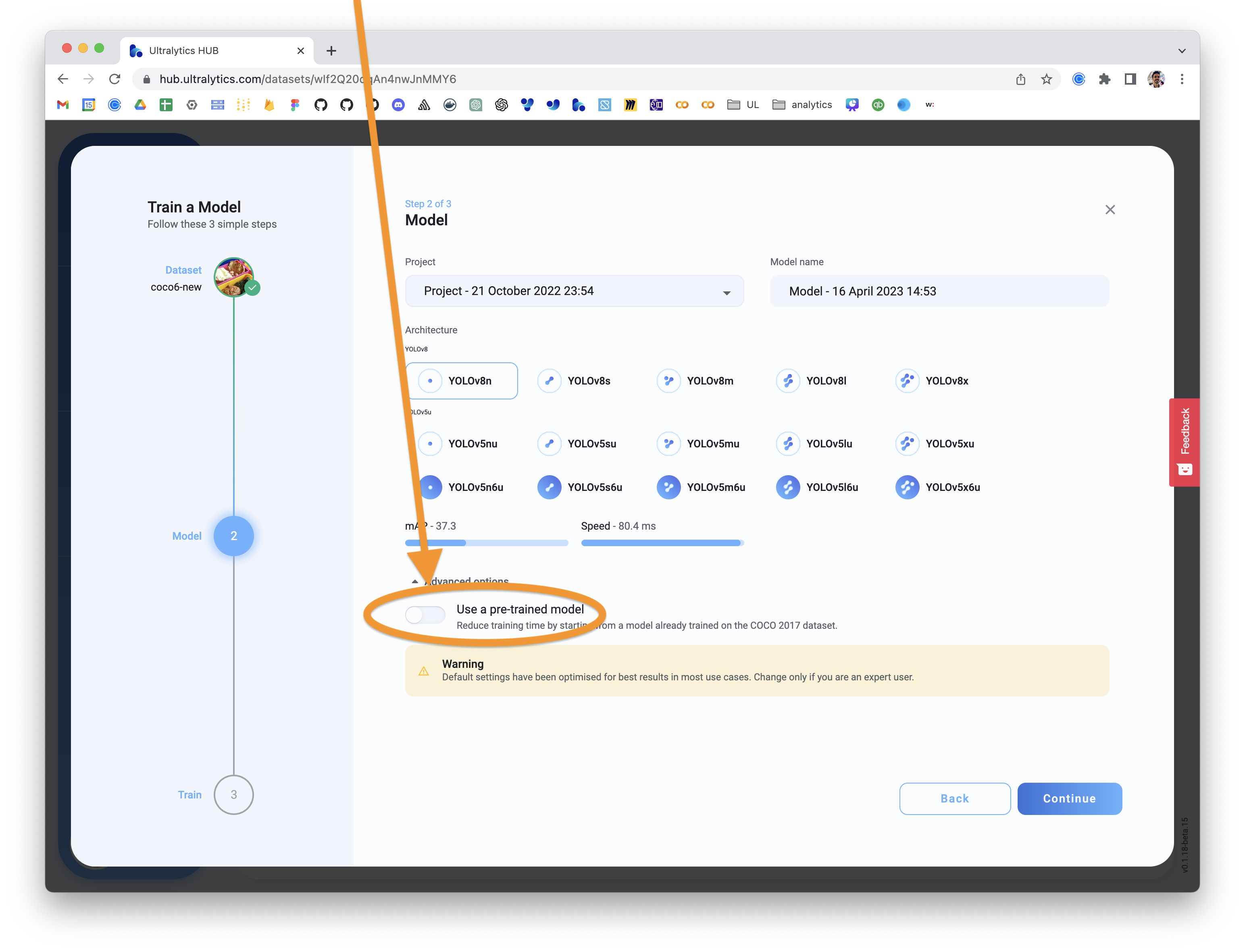 KeyError: "weights" in the initial phase of training. · Issue #215 · ultralytics/hub · GitHub