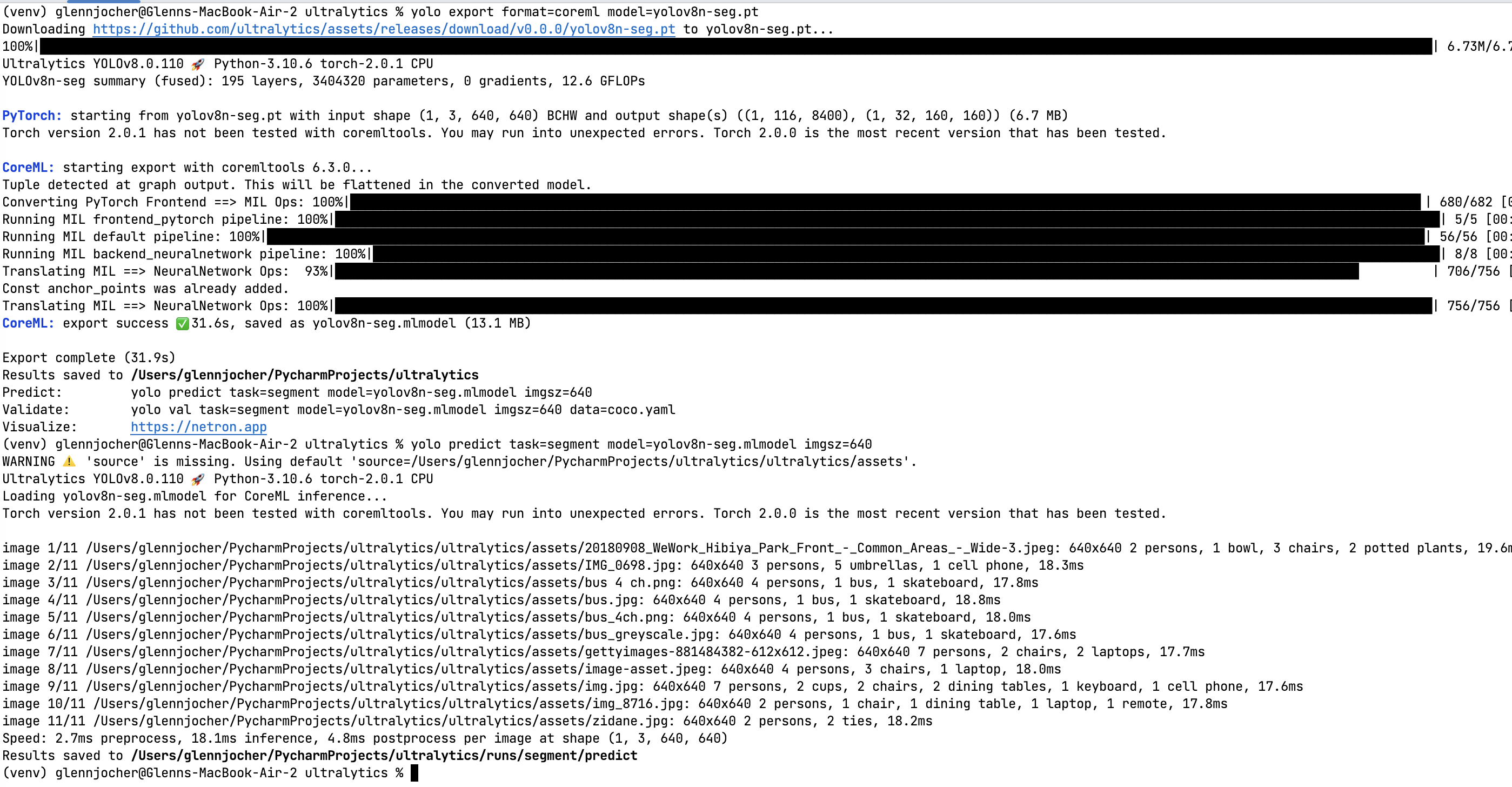 CoreML model fails to compile when imported into iOS project · Issue #2879 · ultralytics ...