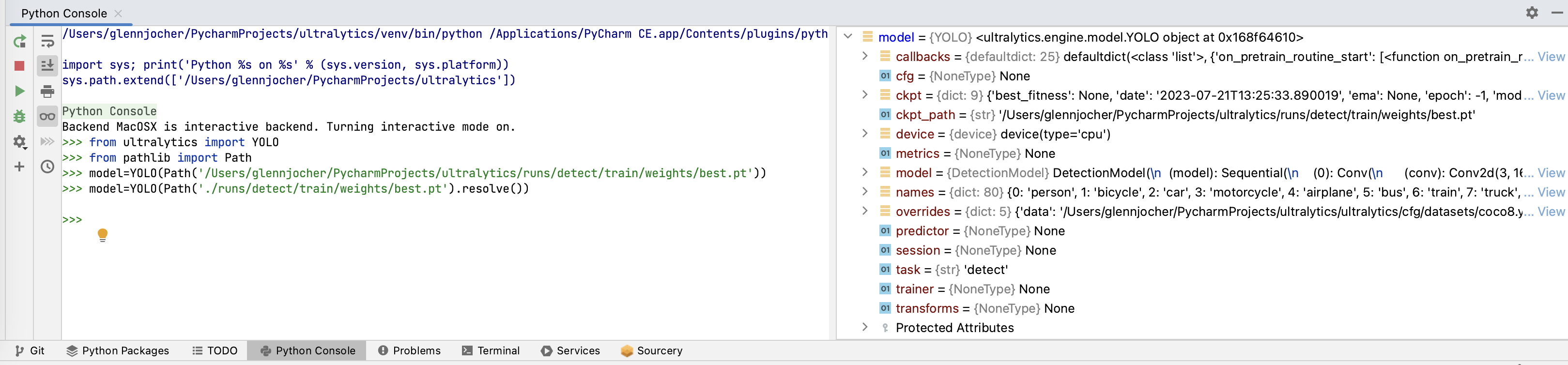 Can't get attribute 'NoneType' on in torch_safe_load · Issue #3867 · ultralytics/ultralytics ...