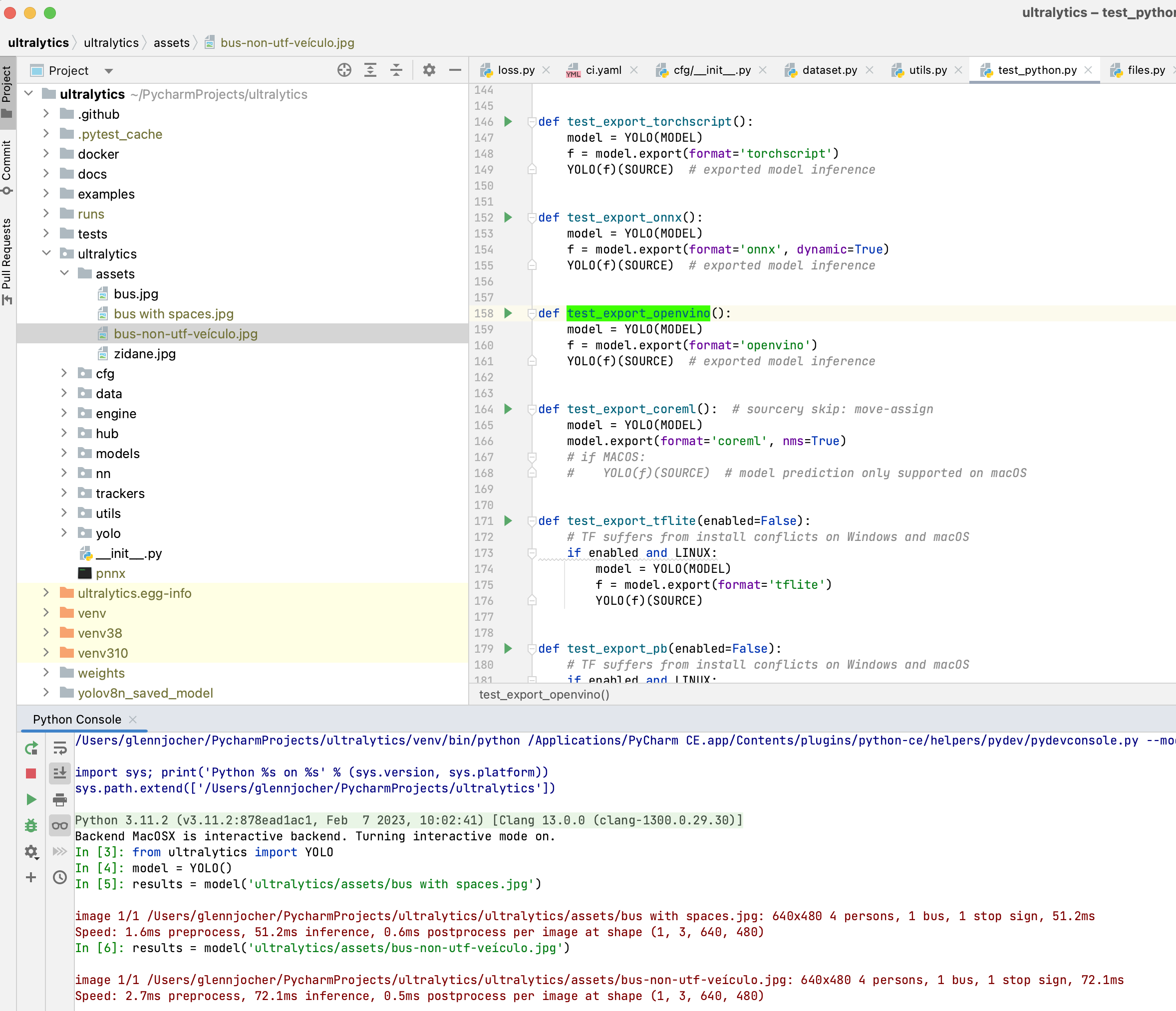 model.predict doesn't read some filenames · Issue #4516 · ultralytics/ultralytics · GitHub