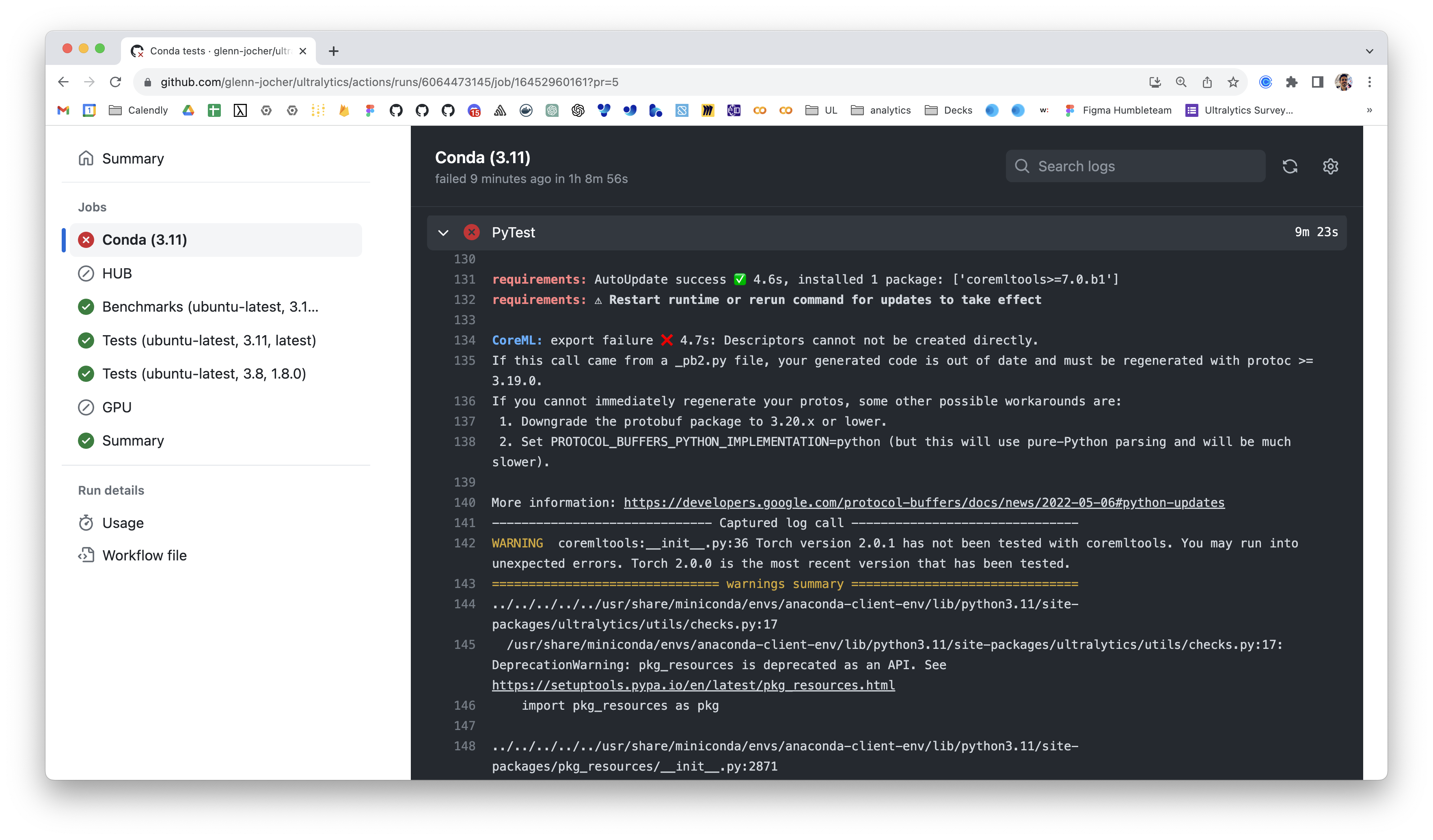Ultralytics Yolov8 Exports Require `protobuf 3 20 X` · Issue 1961 · Apple Coremltools · Github