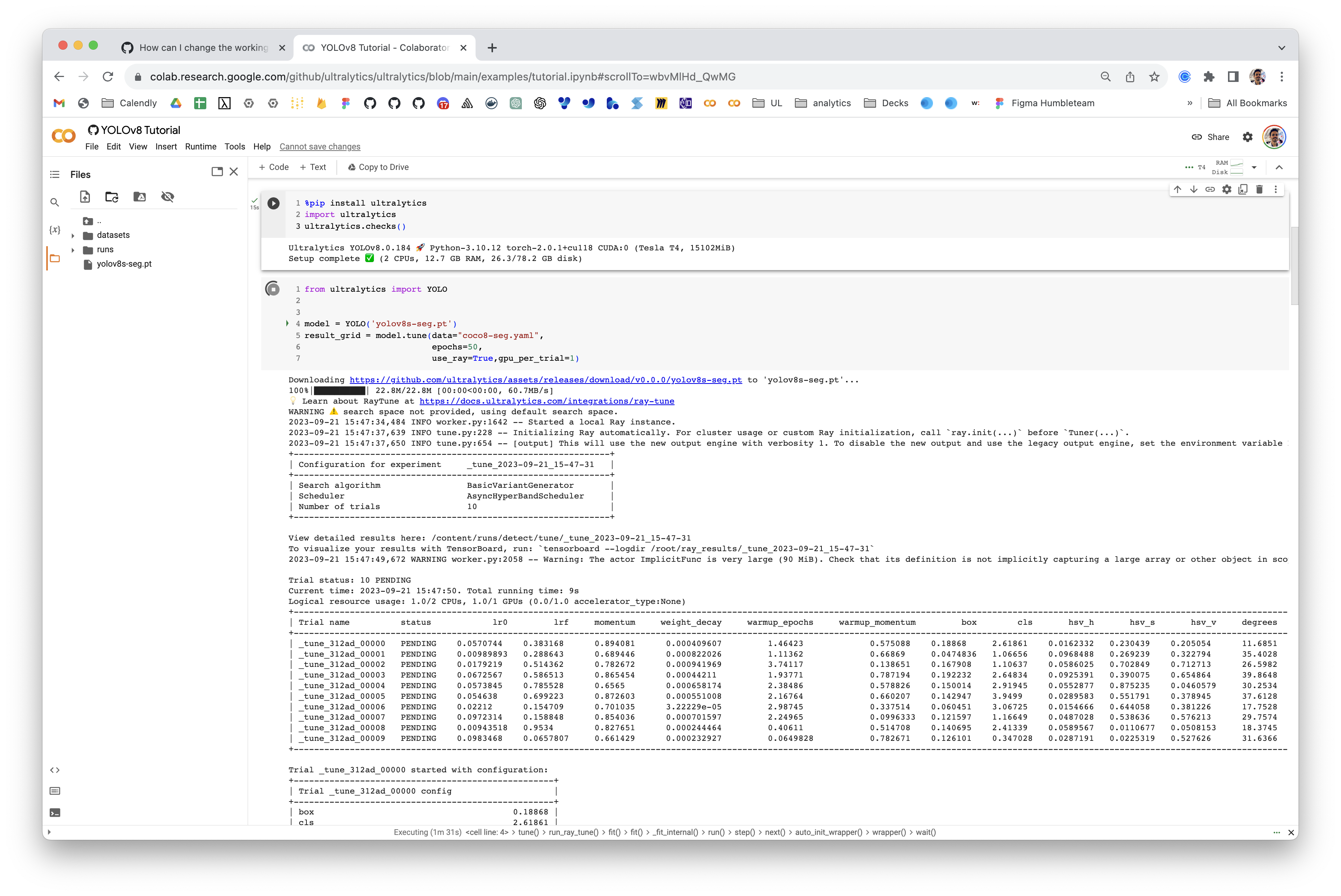 How can I change the working directory with Ray Tune ? · Issue #5022 · ultralytics/ultralytics ...