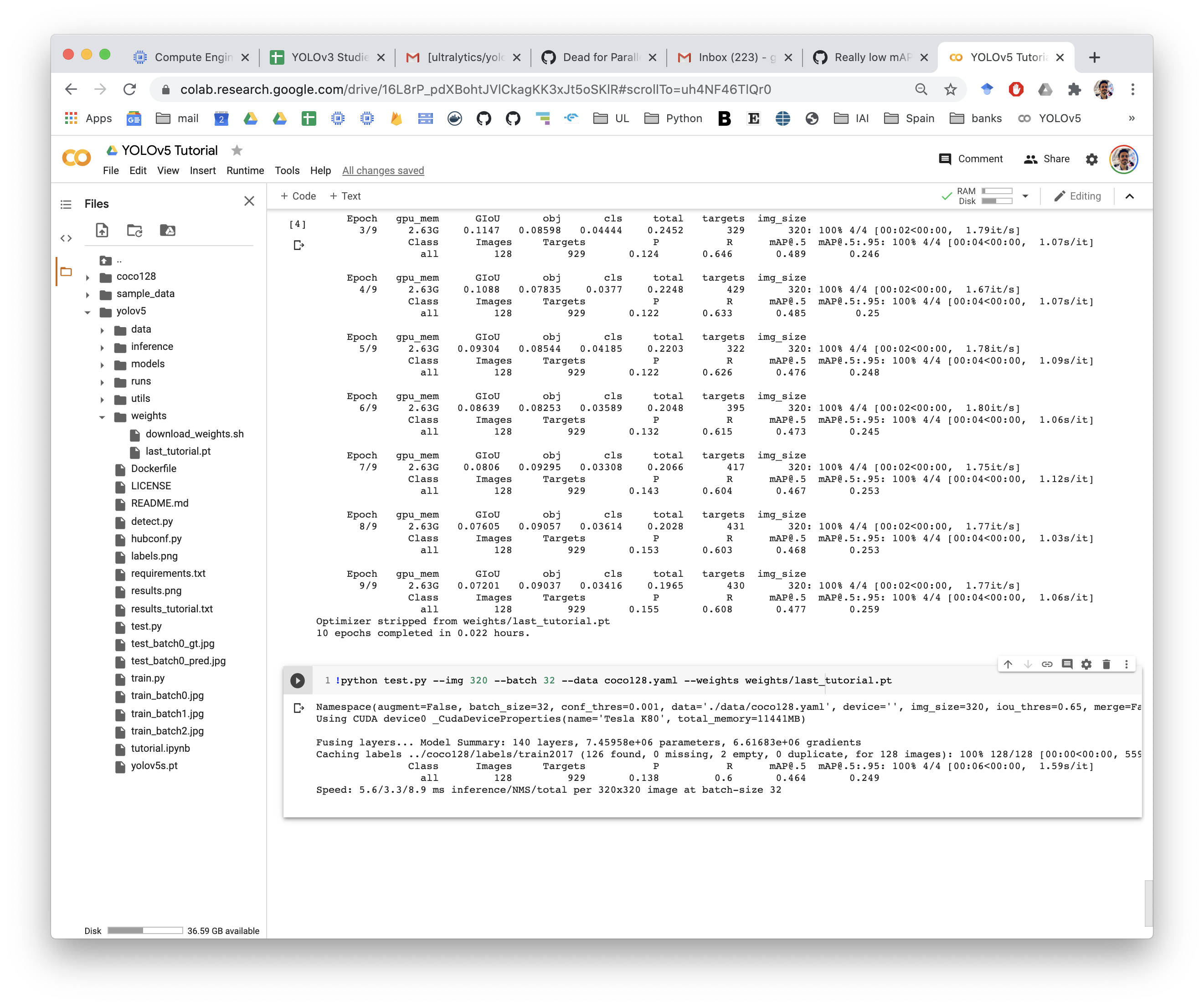 Really low mAP when training my own dataset · Issue #235 · ultralytics/yolov5 · GitHub