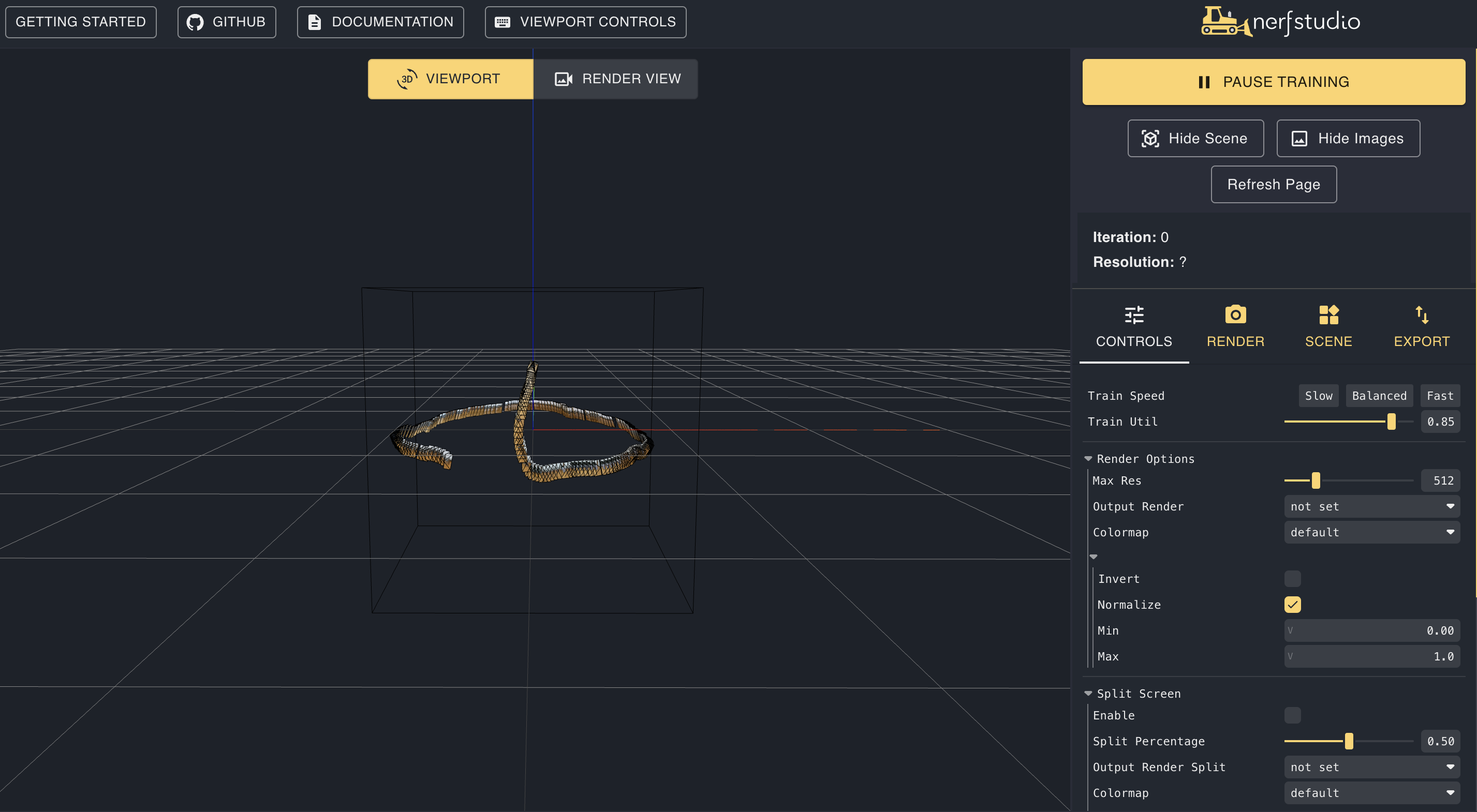 Scene is not rendering · Issue #765 · nerfstudio-project/nerfstudio · GitHub