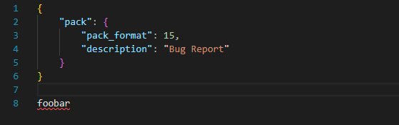 Packs Are Marked As Invalid If Data Is Found After The Main Content Of Pack Mcmeta · Issue 1603