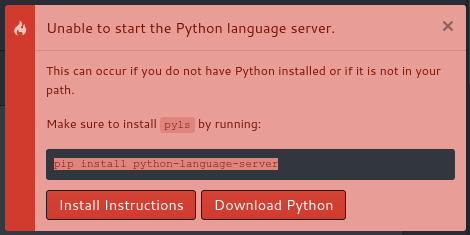 Unable to start the Python language server. · Issue #64 · atom-community/ide-python · GitHub