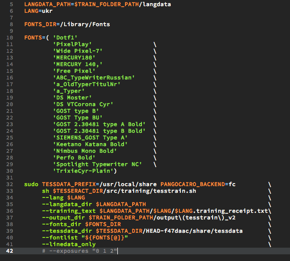 Large Text Processing Tesstrain Sh Text2image · Issue 1831 · Tesseract Ocr Tesseract · Github