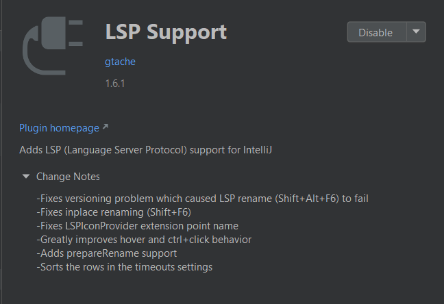 Pycharm LSP Support: Variable displays in autosuggestion list. But when click on Enter it does ...
