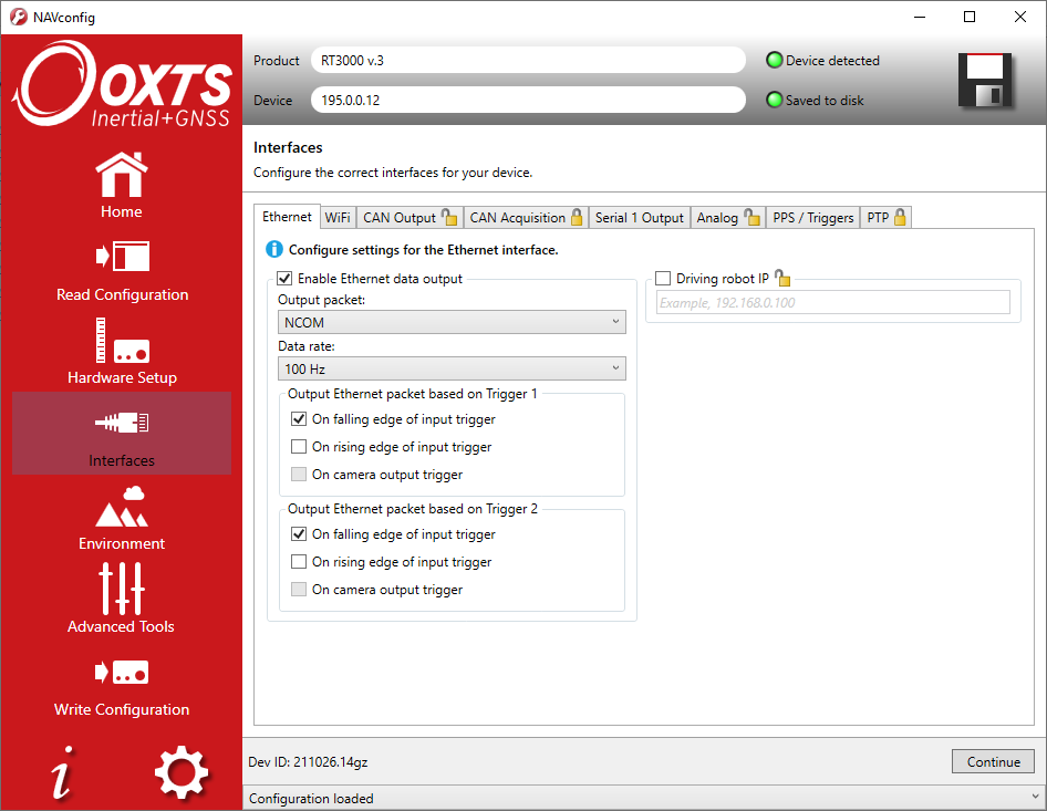 Cannot connect to RT3000 using ROS2 driver · Issue #2 · OxfordTechnicalSolutions/oxts_ros2 ...