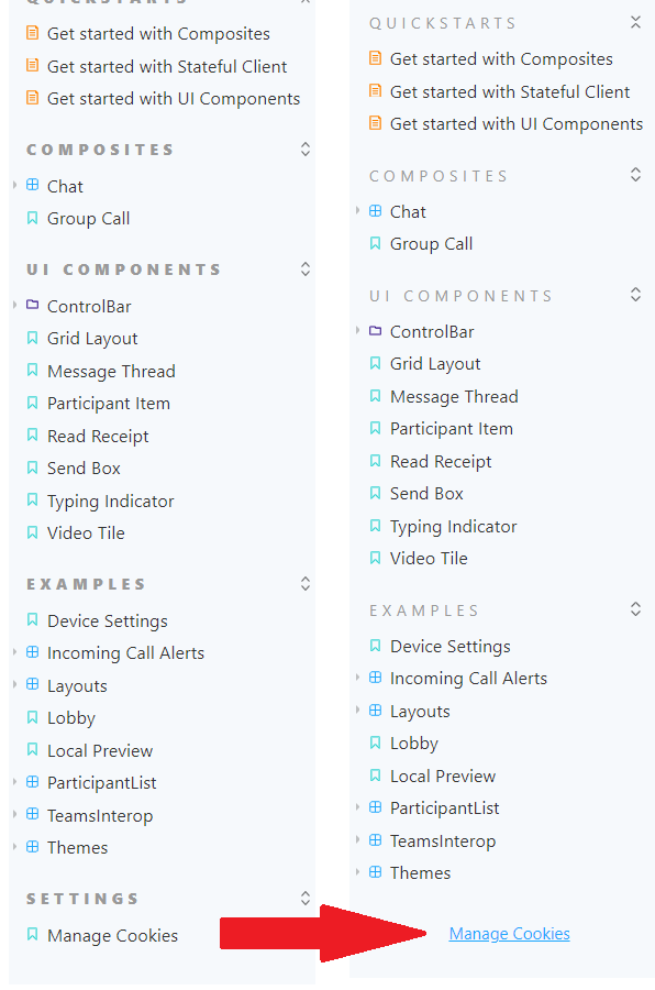 Convert manage cookies from a story to a link by JamesBurnside · Pull Request #338 · Azure ...