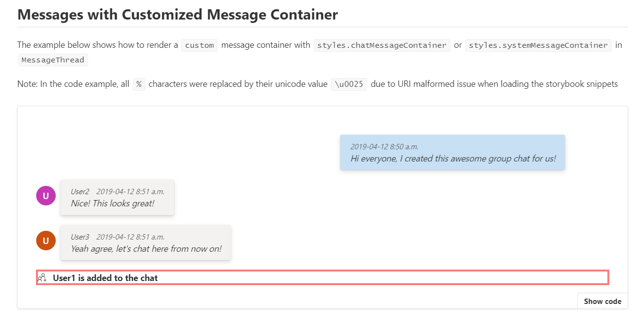 Small fixups: Run tsc over storybook snippets, update storybook snippet refs to meta package ...