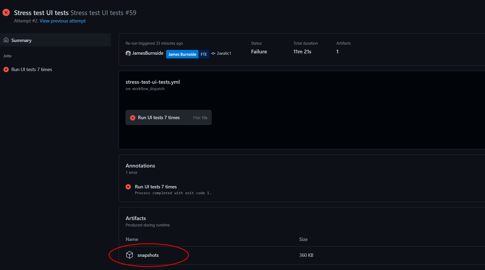 Artifacts URL not showing up · Issue #261 · actions/upload-artifact · GitHub