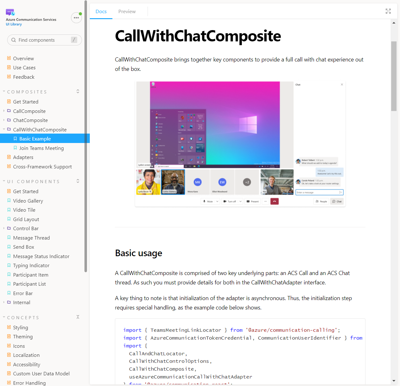 Add call-with-chat hero image to storybook documentation by ...