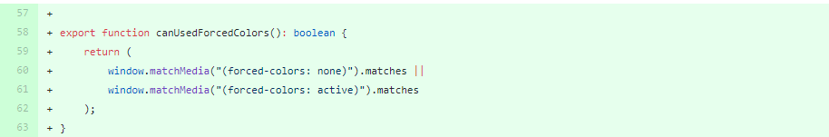 Typo Canusedforcedcolors Should Be Called Canuseforcedcolors · Issue 2380 · Microsoft Fast