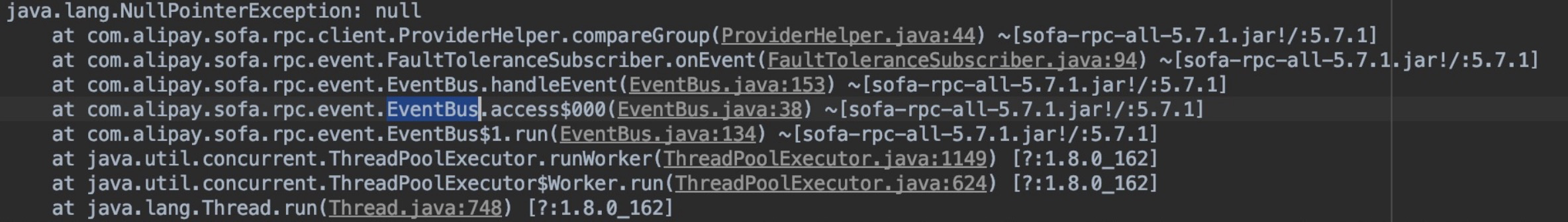 Fix possible names · Issue #935 · sofastack/sofa-rpc · GitHub