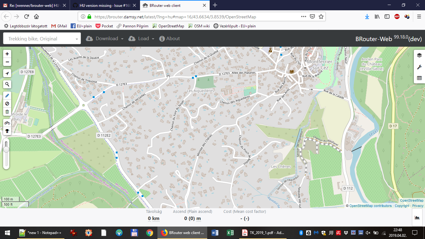 HU version missing · Issue #168 · nrenner/brouter-web · GitHub