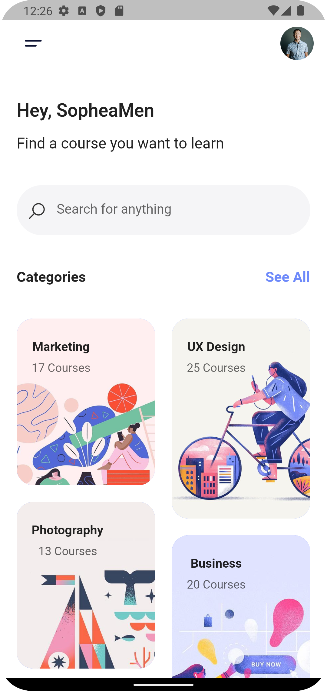 GitHub - maheshpd/online-course-app-ui