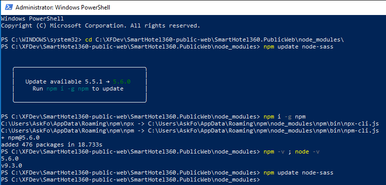 Build errors · Issue #1 · microsoft/SmartHotel360-Website · GitHub