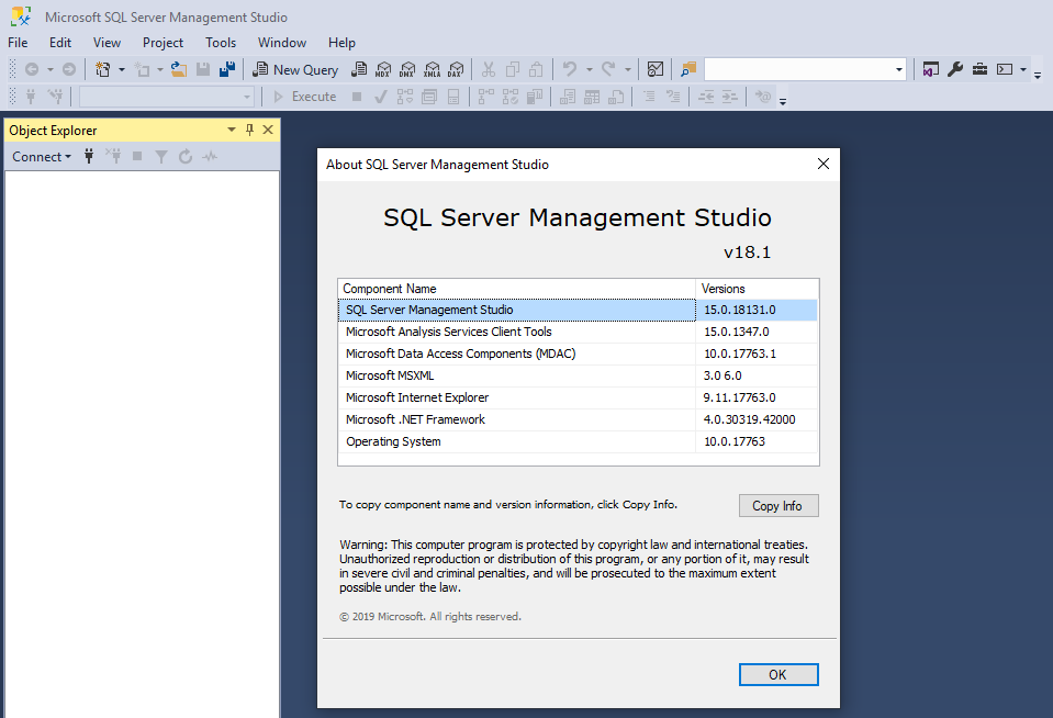 Enable support for SSMS 18.0 · Issue #755 · ErikEJ/SqlCeToolbox · GitHub