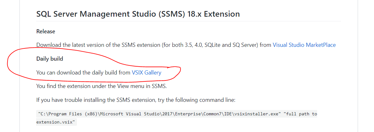 Enable support for SSMS 18.0 · Issue #755 · ErikEJ/SqlCeToolbox · GitHub