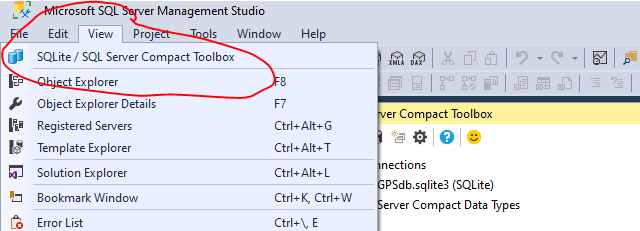 Enable support for SSMS 18.0 · Issue #755 · ErikEJ/SqlCeToolbox · GitHub