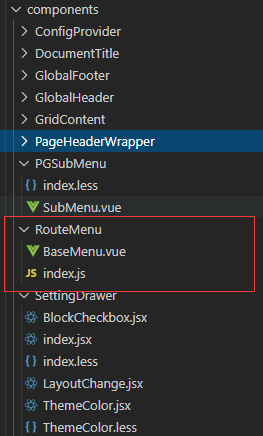 prolayout配置菜单方式 · Issue #59 · vueComponent/pro-components · GitHub