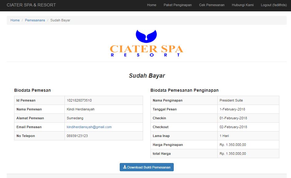 GitHub - kindiherdiansyah/app_penginapan: Aplikasi Pemesanan Penginapan Yii2 Framework