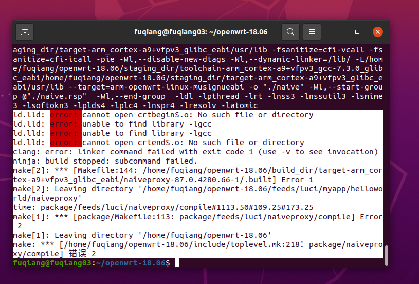 编译问题 · Issue #154 · klzgrad/naiveproxy · GitHub