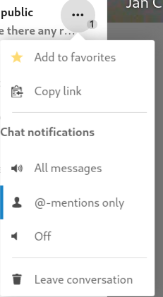 Chat notifications heading not aligned in the conversation actions · Issue #1660 · nextcloud ...