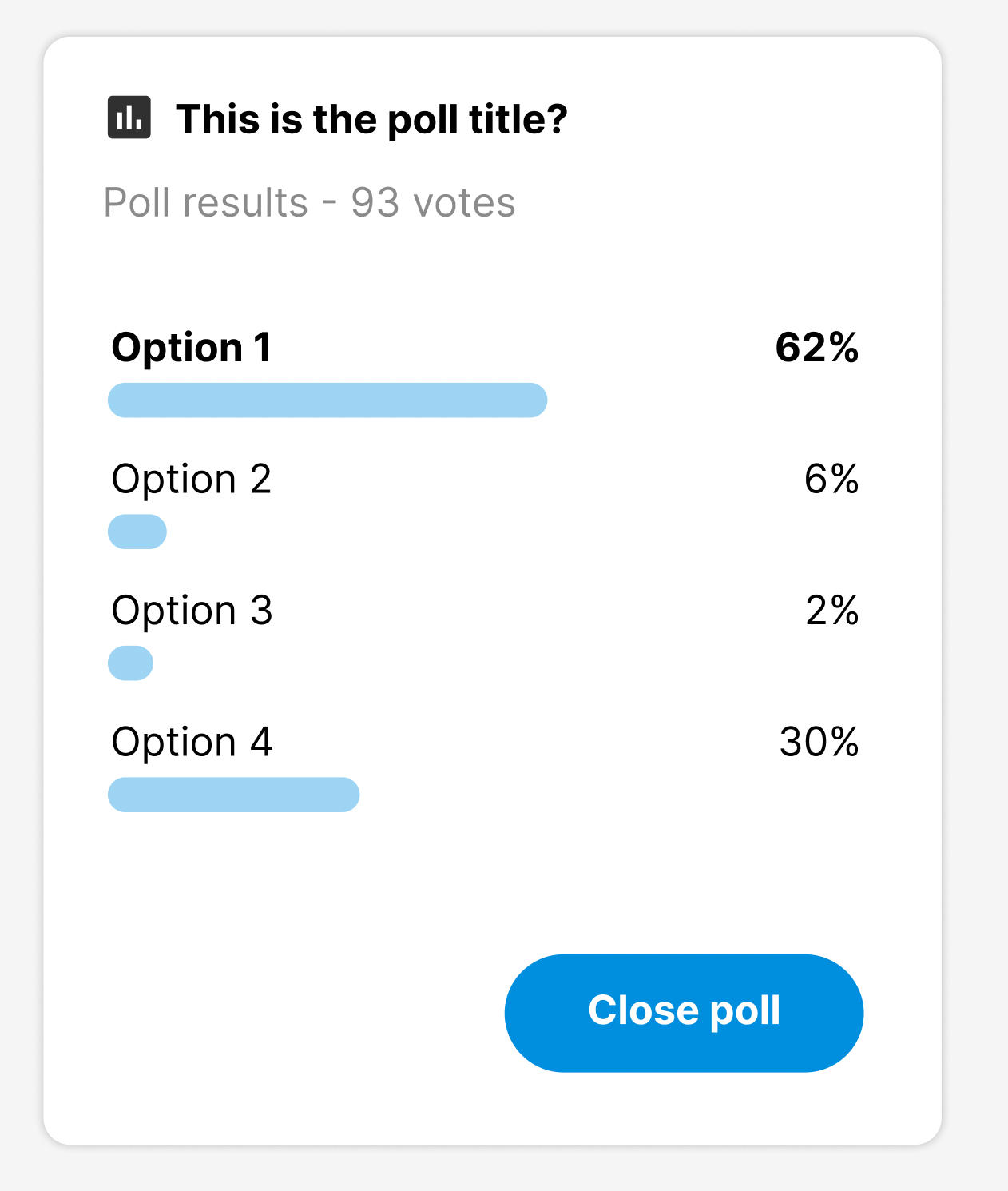📊 Simple polls · Issue #7355 · nextcloud/spreed · GitHub
