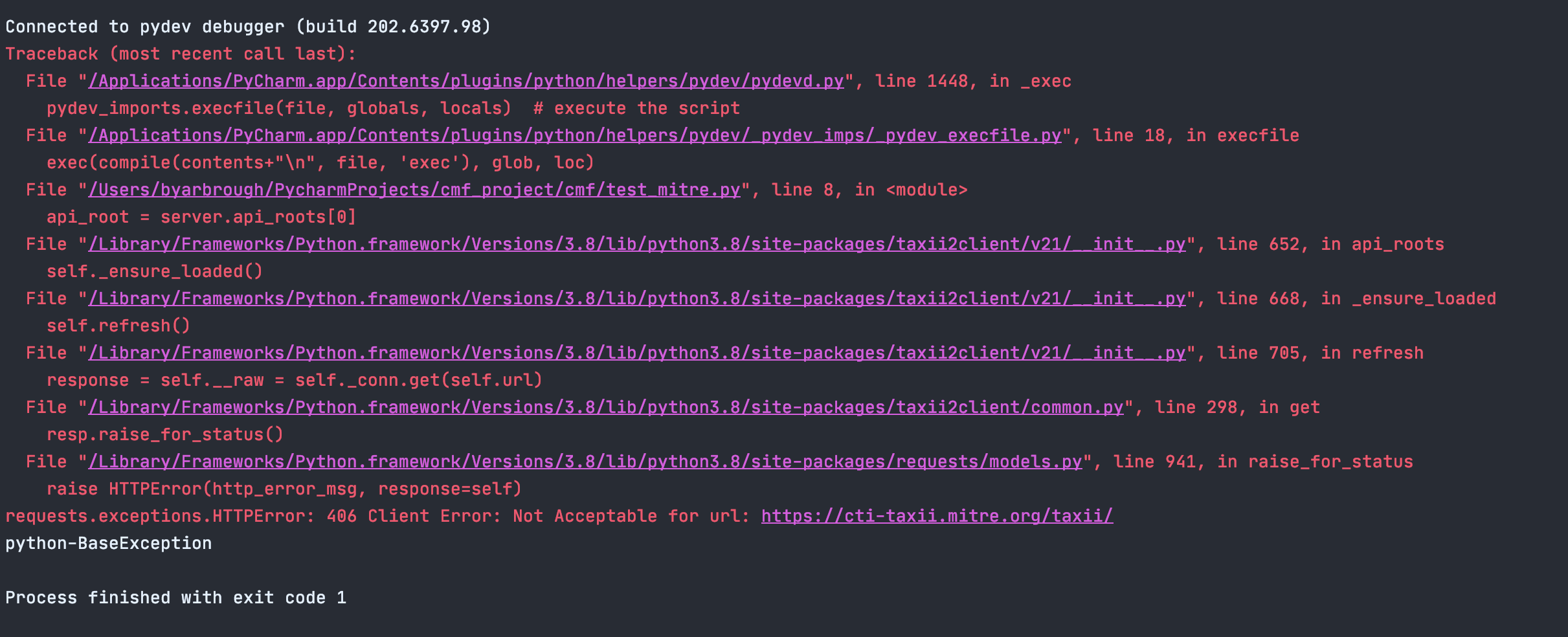 TAXII Server error · Issue #104 · mitre/cti · GitHub