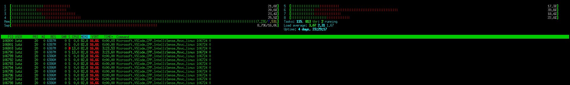 C++ IntelliSense memory leak · Issue #3220 · microsoft/vscode-cpptools · GitHub
