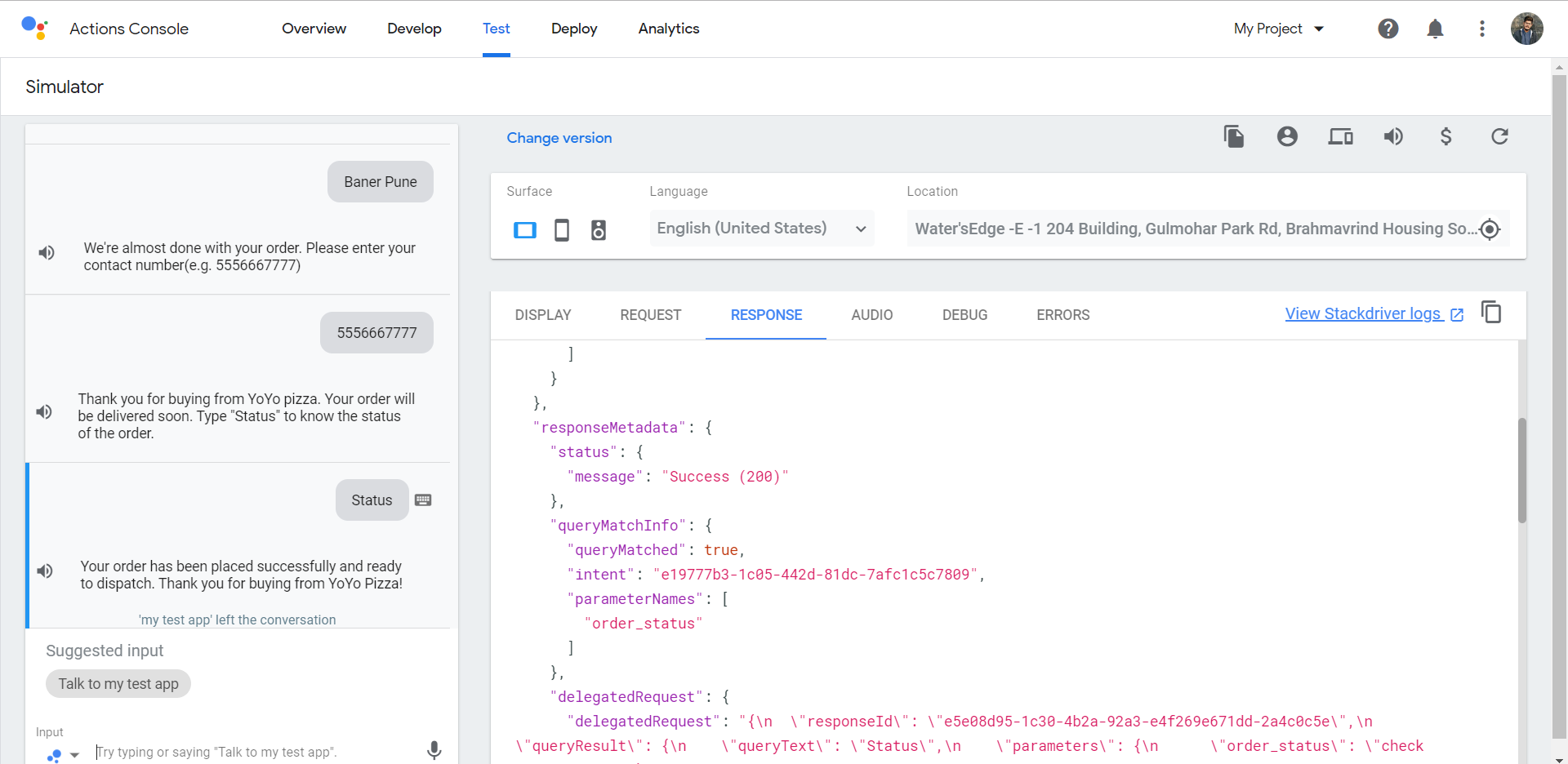 GitHub - SukhatankarSV/Pizza-Ordering-Bot: Pizza Ordering Bot for YoYo Pizza using Dialogflow ...